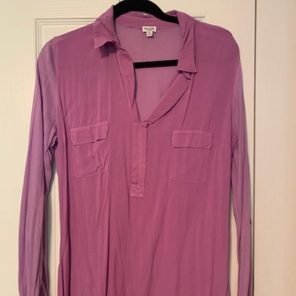 Splendid | Tops | Splendid Purple Long Sleeve Top | Poshmark
